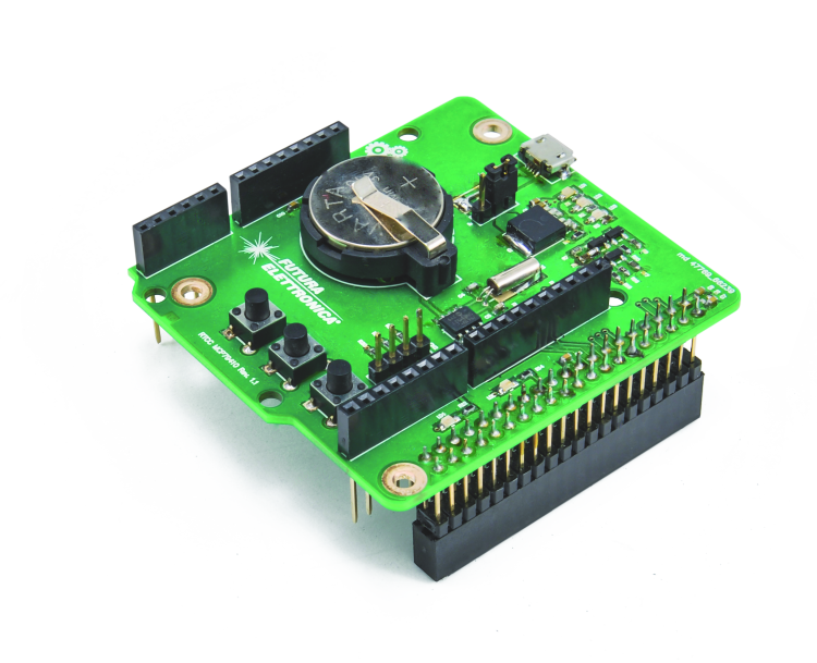 18 Rtc Shield For Both Arduino Uno And Raspberry Pi 3 Electronics Lab
