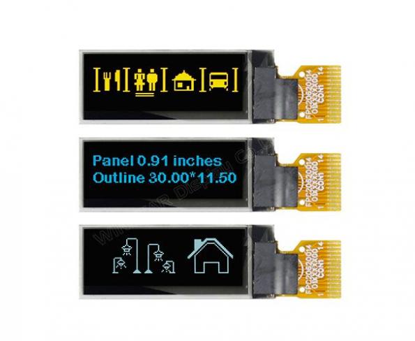 0.91 inch OLED display targets wearables - Electronics-Lab 0.91 inch OLED display targets wearables - Electronics-Lab