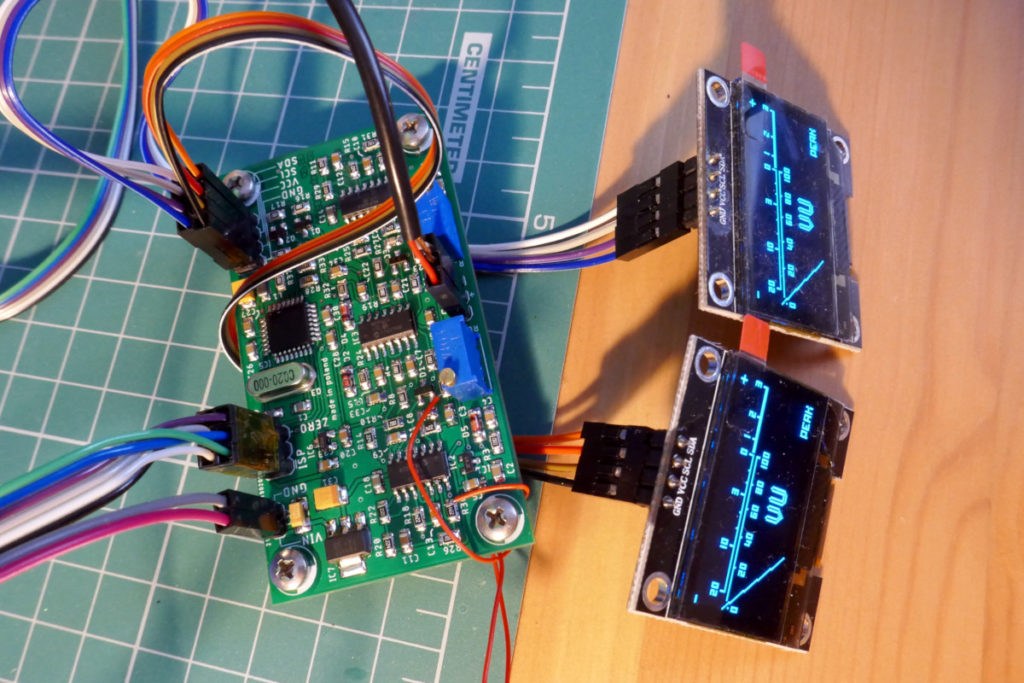 Oled Display Audio Vu Meter Avrarduino Project Electronics Lab