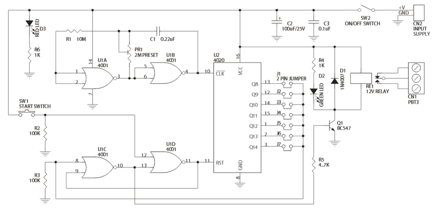 Long Duration Timer - Electronics-Lab