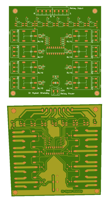8 Opto-isolated Relay board - Electronics-Lab