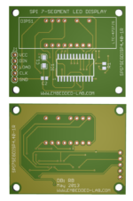 Serial 4-digit seven segment LED display - Electronics-Lab