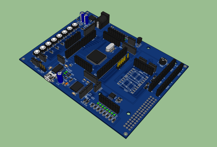 ATmega64 Development Board - Electronics-Lab