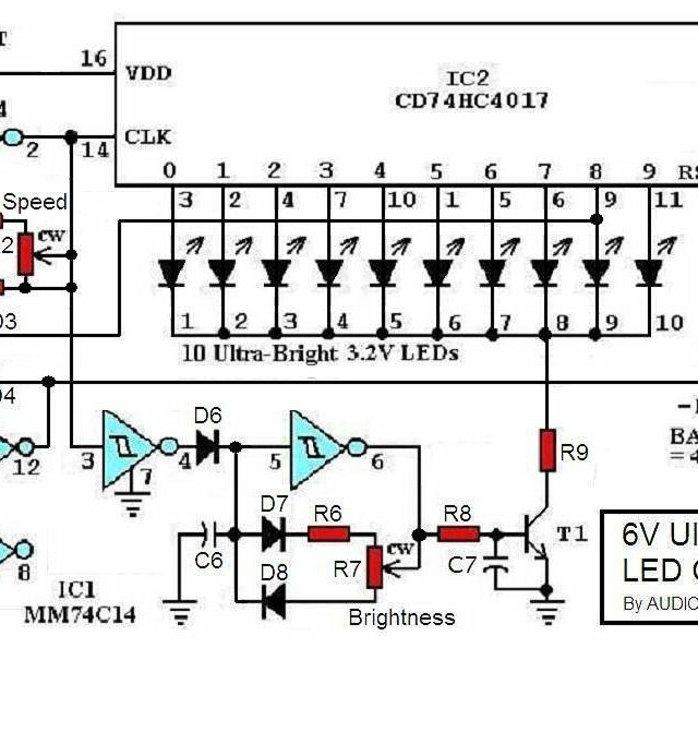 6V_LED_Chaser_schematic - Electronics-Lab.com