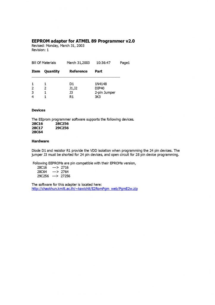 EEPROM - Electronics-Lab.com