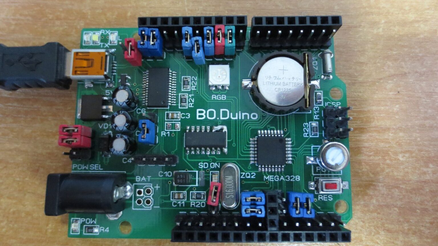 BO.Duino - ATmega328 Arduino Compatible board - Electronics-Lab