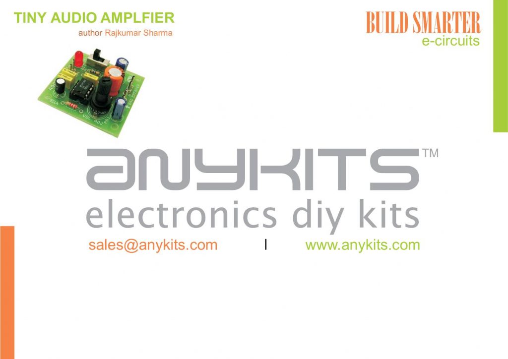LM386 AUDIO AMPLFIER - Electronics-Lab.com