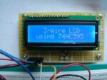 3-Wire Serial LCD using a Shift Register - Electronics-Lab