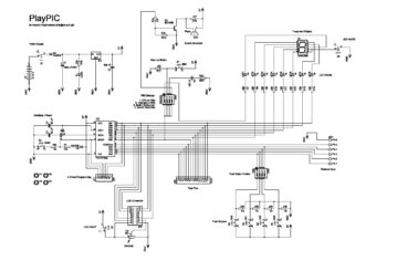 PlayPIC Schematic - Electronics-Lab.com