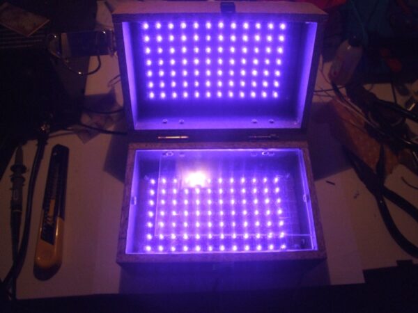 LED UV exposure box - Electronics-Lab