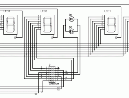 led_display_schematic_th - Electronics-Lab.com