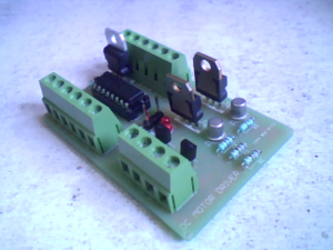 DC Motor Driver using L293D - Electronics-Lab