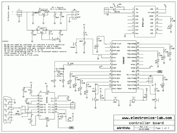 schem_of_controller_board - Electronics-Lab
