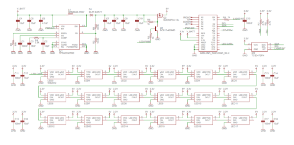 Led Binary Clock Arduino Shield Compatible Electronics