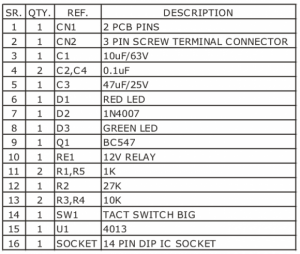 Electronic Toggle Switch - Electronics-Lab