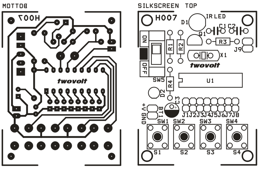 4 channel infrared remote relays - Electronics-Lab.com 4 channel infrared remote relays - Electronics-Lab.com