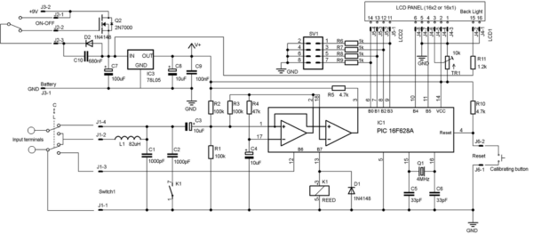 Simple LC meter - Electronics-Lab