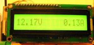 Voltmeter + Ammeter LCD panel - Electronics-Lab.com