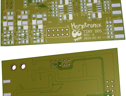 dds_pcb_3d - Electronics-Lab.com