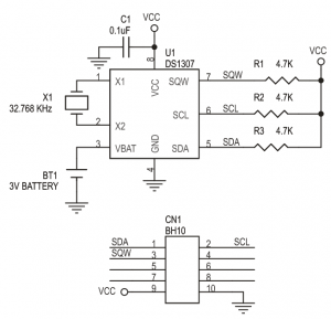 DS1307 Real Time Clock Module - Electronics-Lab