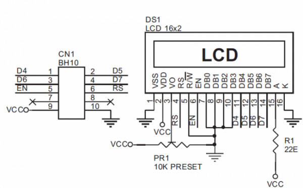LCD Adapter Board - Electronics-Lab