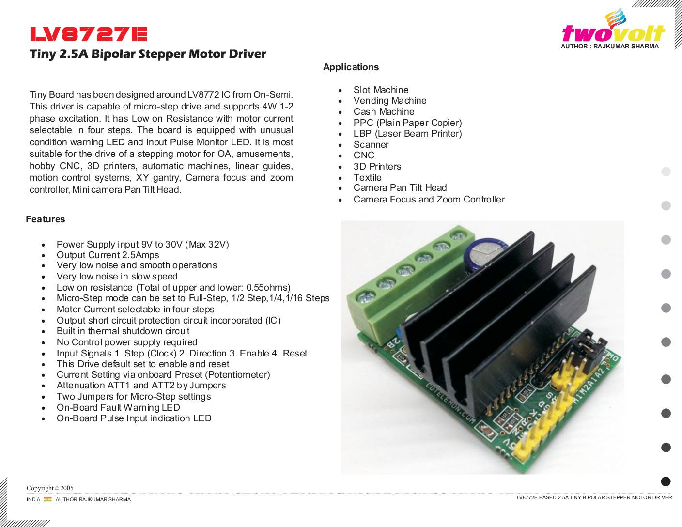 Twovolt LV8772E - Electronics-Lab.com