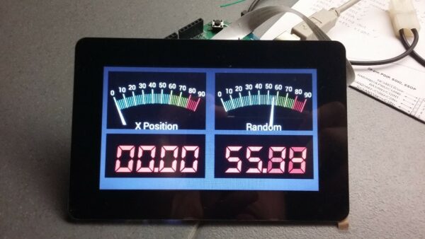 Riverdi TFT display with FT801 controller - Electronics-Lab