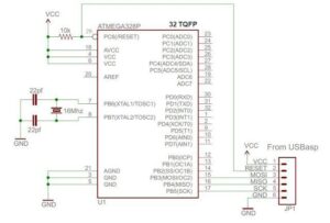 Burning Arduino Bootloader on ATMega328 using USBasp Programmer ...