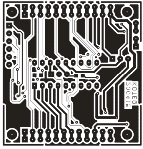 18 PIN PIC Board PCB_bottom - Electronics-Lab