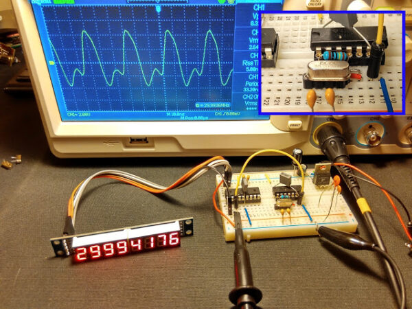 100MHz frequency counter with PIC16F628A - LED Display - Electronics ...