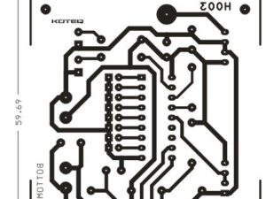 DECODER PCB N BOTTOM - Electronics-Lab.com