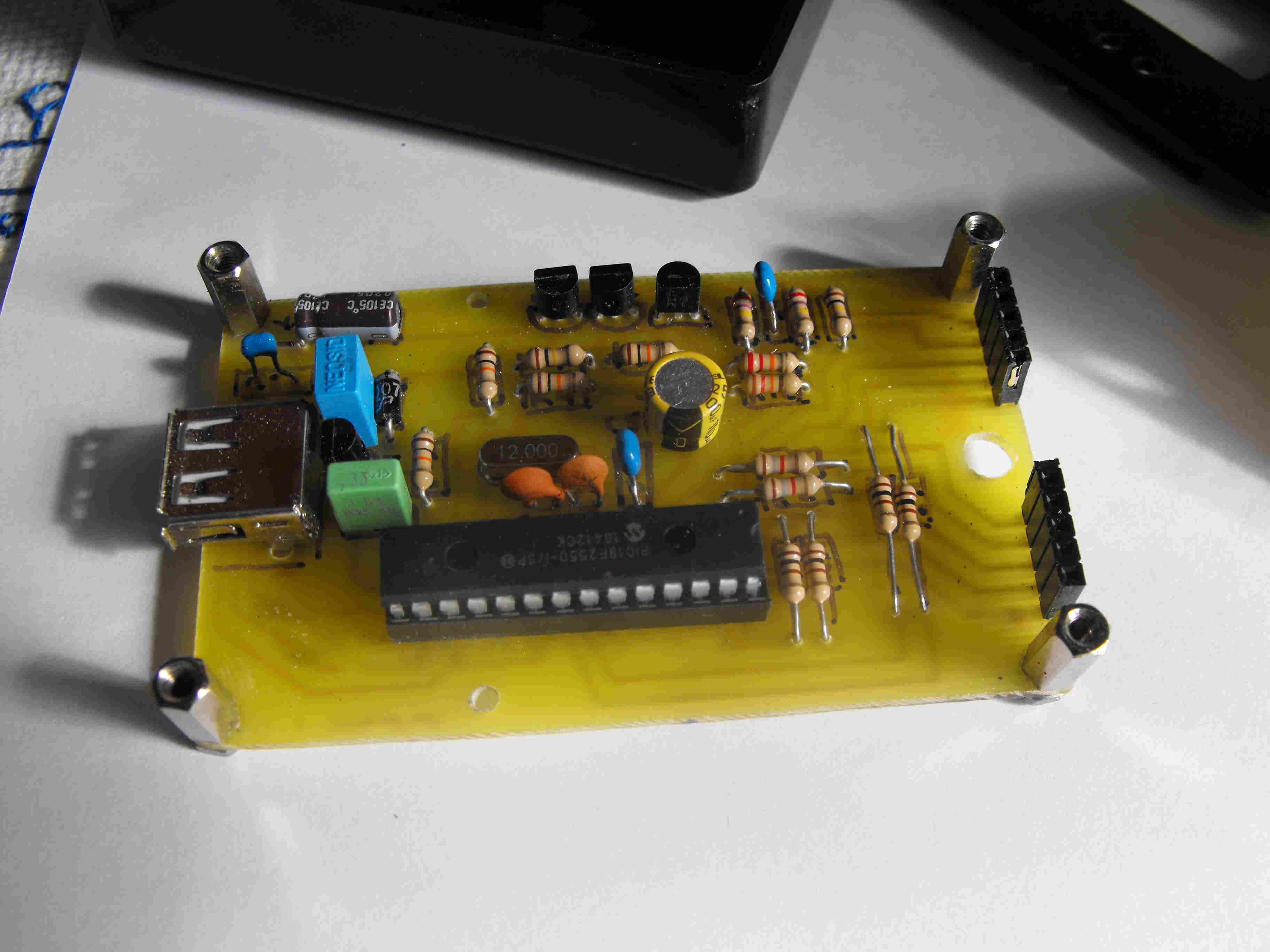 Pic Microcontroller Usb Programmer Circuit Diagram
