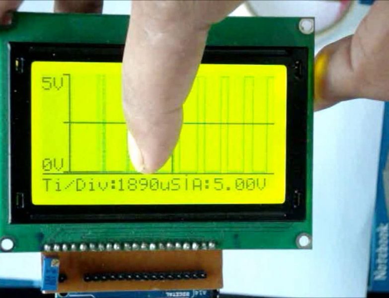 Diy Oscilloscope Using Arduino And Graphic Lcd Electronics