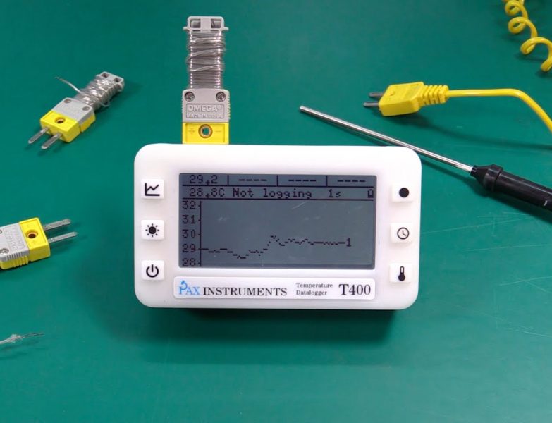 T400 Temperature Datalogger Prototype - Electronics-Lab.com