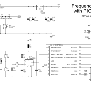 FreqCounter(16F628A,LCD,schematic) - Electronics-Lab.com