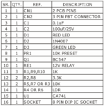 Light and Dark Sensitive Switch - Electronics-Lab