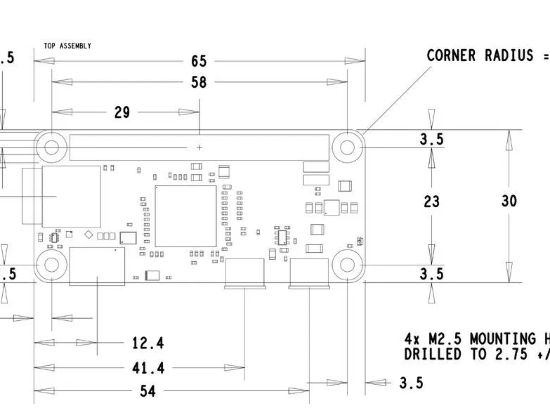 Raspberry Pi Zero Dimensions Footprint.jpg WEBP Image 1022 × 594 pixels ...