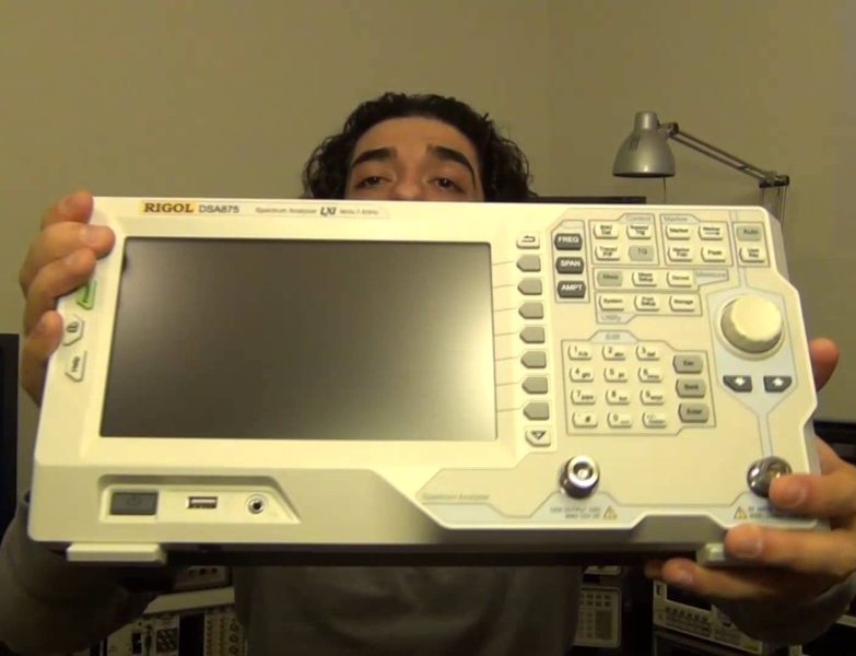 Rigol Dsa875 Tg 9khz 7 5ghz Spectrum Analyzer And Tracking Generator