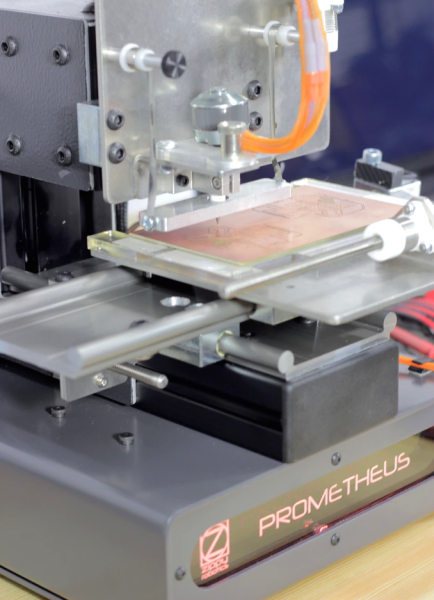 Prometheus: Circuit Boards in Minutes - Electronics-Lab
