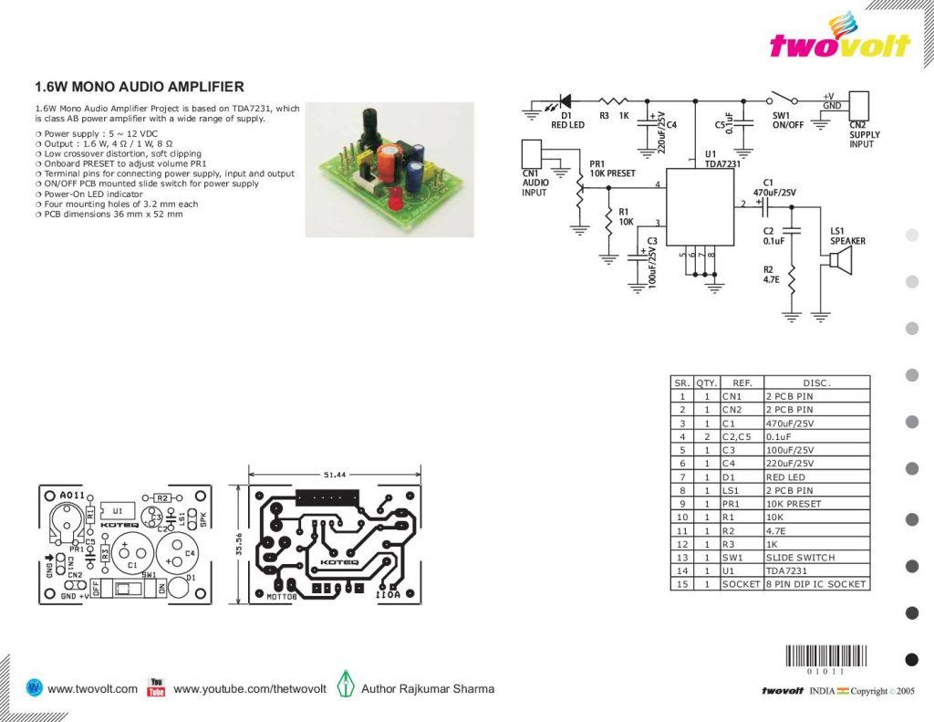 twovolt - Electronics-Lab.com