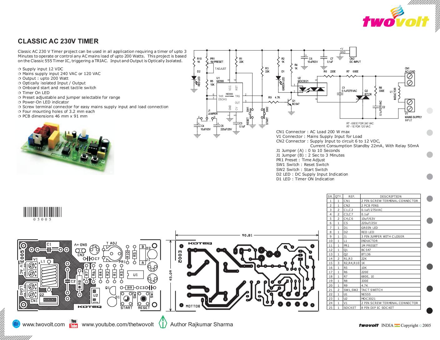 CLASSIC_TIMER - Electronics-Lab.com