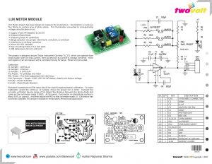 LUX_METER - Electronics-Lab