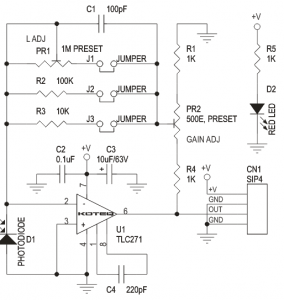 Lux Meter Module - Electronics-Lab