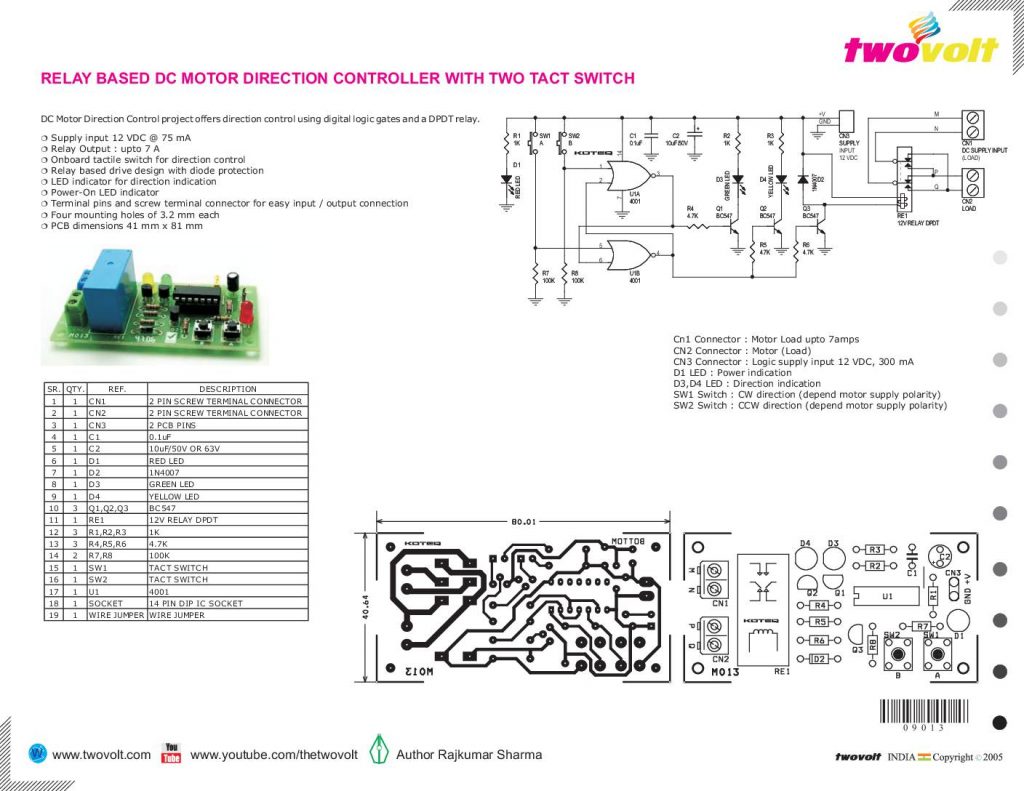 DC_Motor_Direction_Controller - Electronics-Lab.com