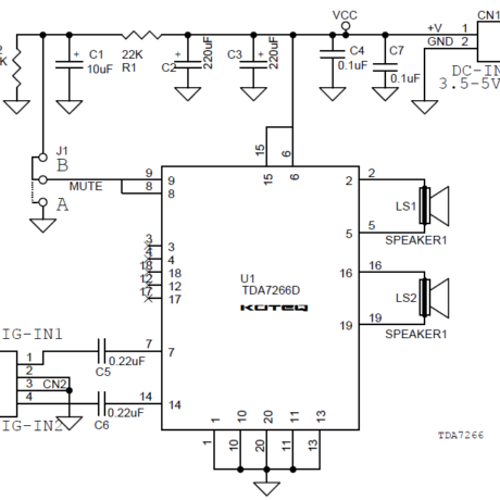 3W-Stereo-Amp-TDA7266D-SCH - Electronics-Lab.com