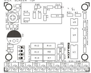 4.5A-Bipolar-Stepper-Motor-Driver-PCB_SILK_TOP - Electronics-Lab.com