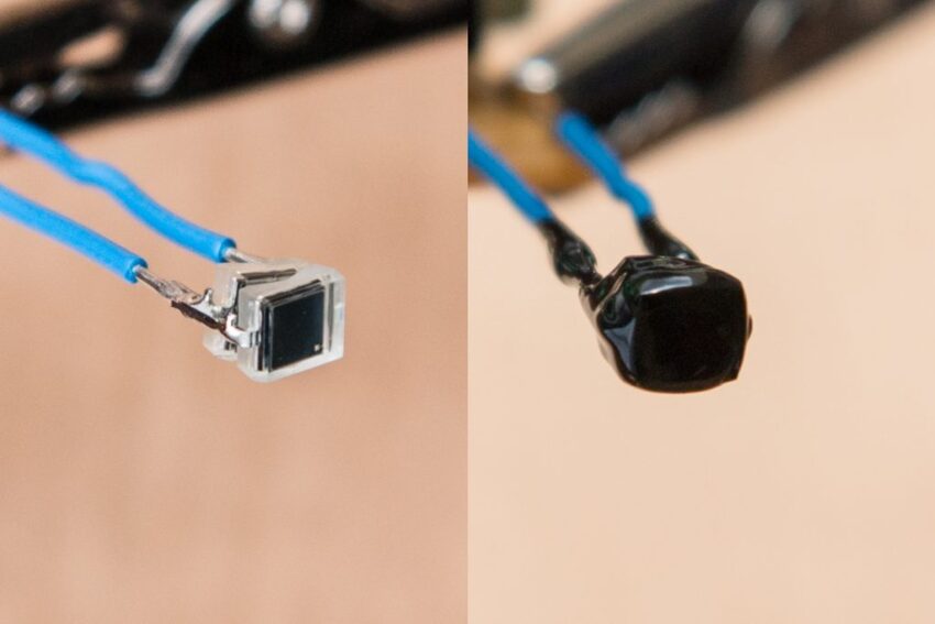 Photodiode-with-Liquid-Rubber-Coating-1024x683 - Electronics-Lab