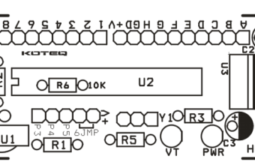 16-Channel-Infra-Red-remote-controller-PCB_SILK_TOP - Electronics-Lab.com