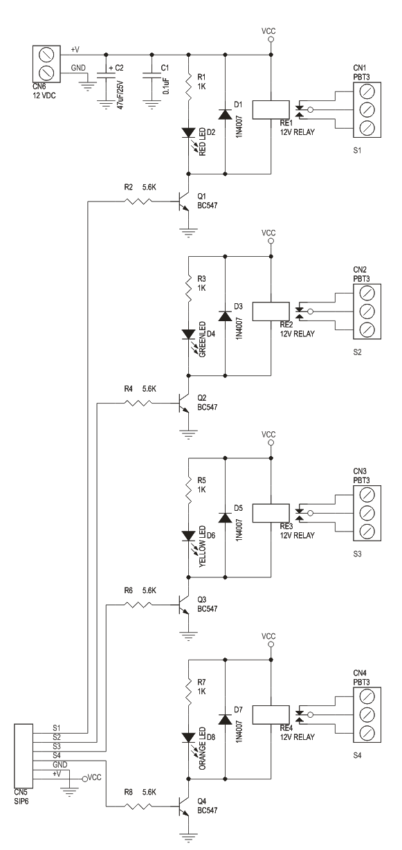 4 Channel Relay Board - Electronics-Lab
