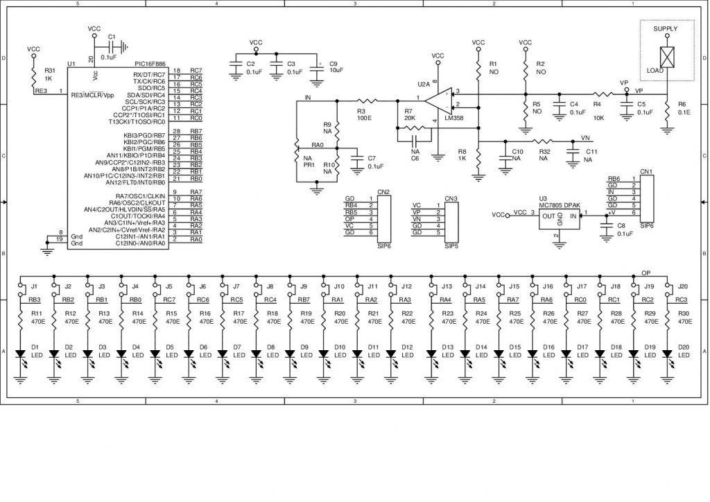 BAR-GRAPH-CURRENT-METER-SCHEMATIC - Electronics-Lab.com